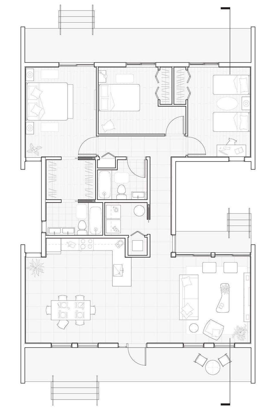 Liberty City Workforce Housing Prototypes - ennead lab
