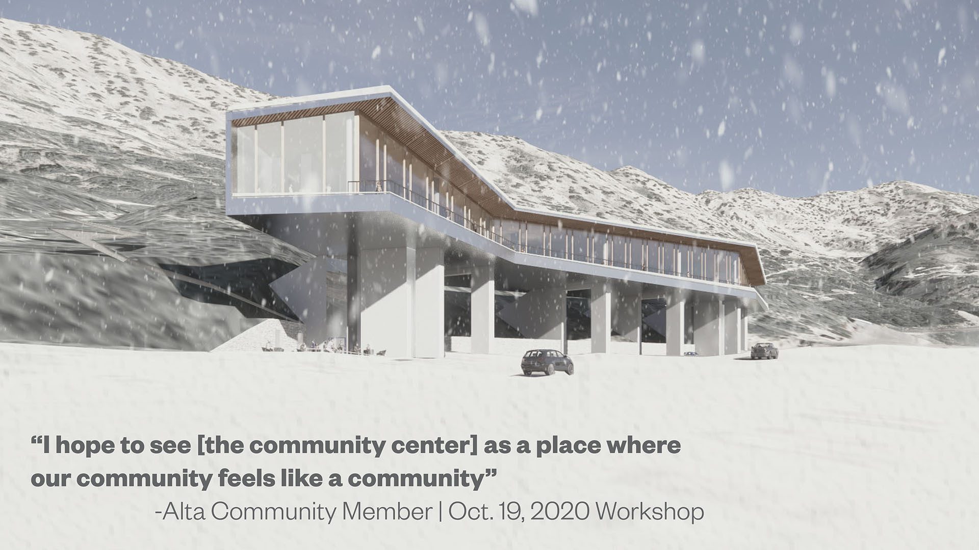 Community Engagement, Alta Community Center - ennead lab