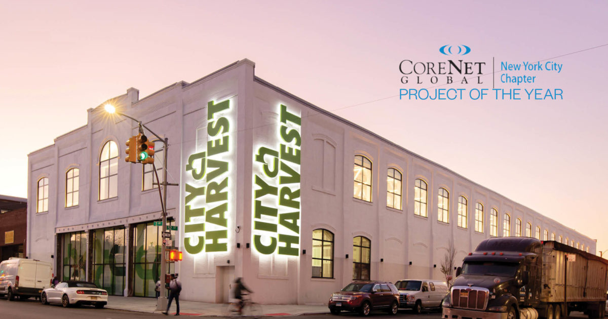 City Harvest Awarded Project of the Year by CoreNet NYC - ennead