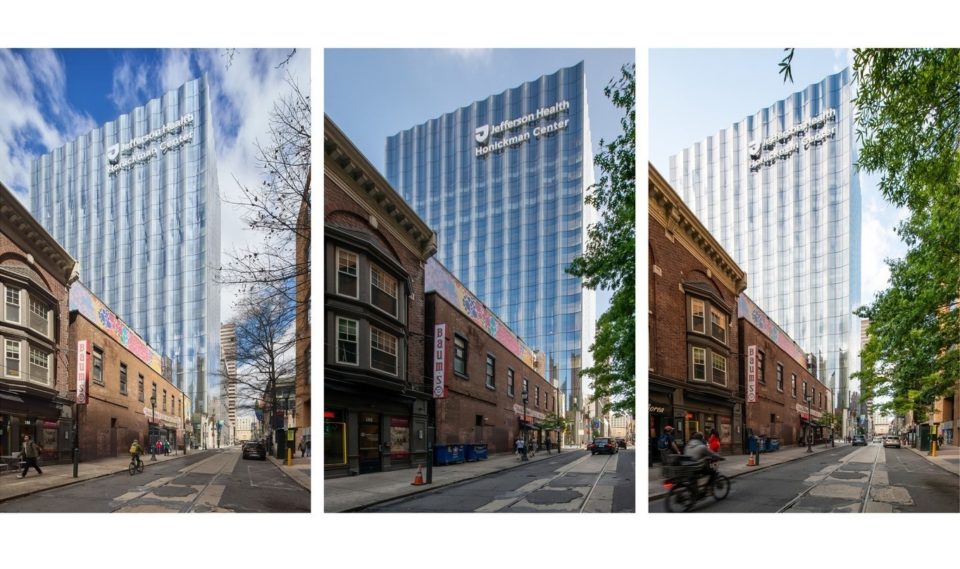 Jefferson Health Honickman Center in Architect's Newspaper - ennead