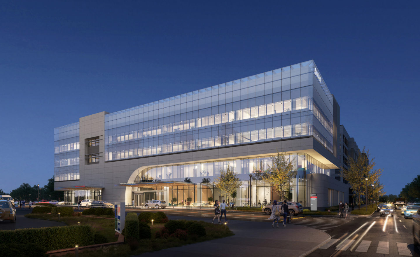 Inova Health Center - Oakville at Potomac Yard Tops Out - ennead