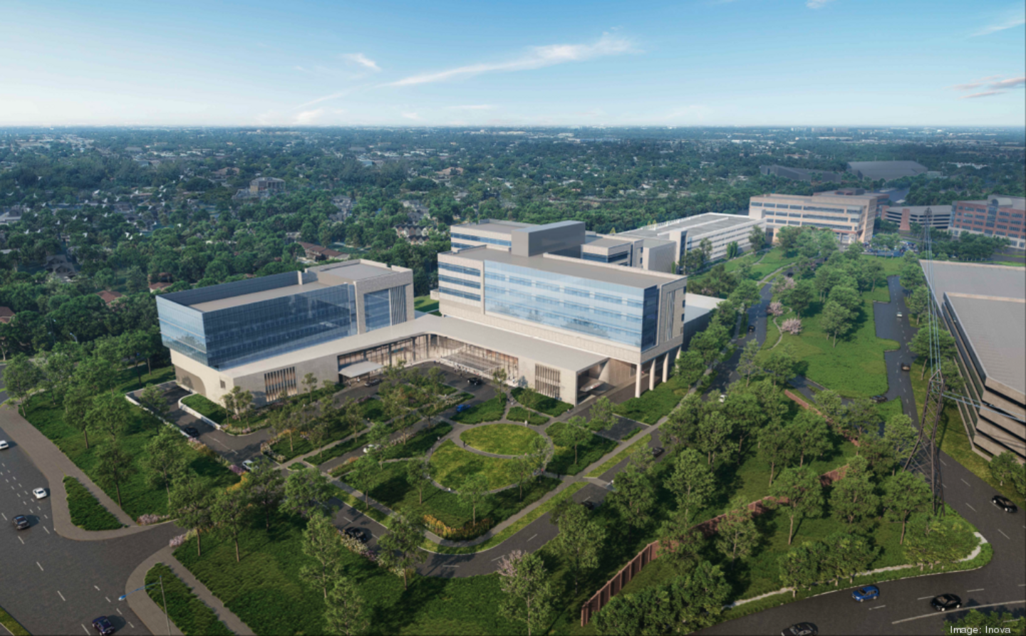 Inova Health Systems Breaks Ground on Two New Facilities - ennead