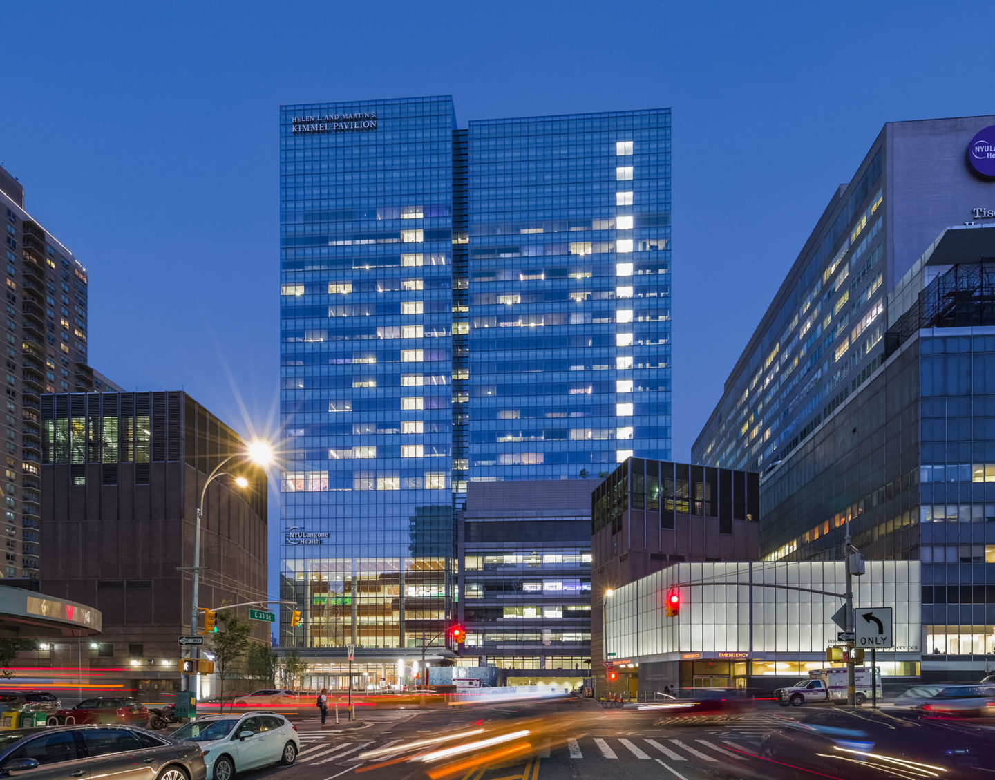 NYU Langone Health, Helen L. and Martin S. Kimmel Pavilion - ennead
