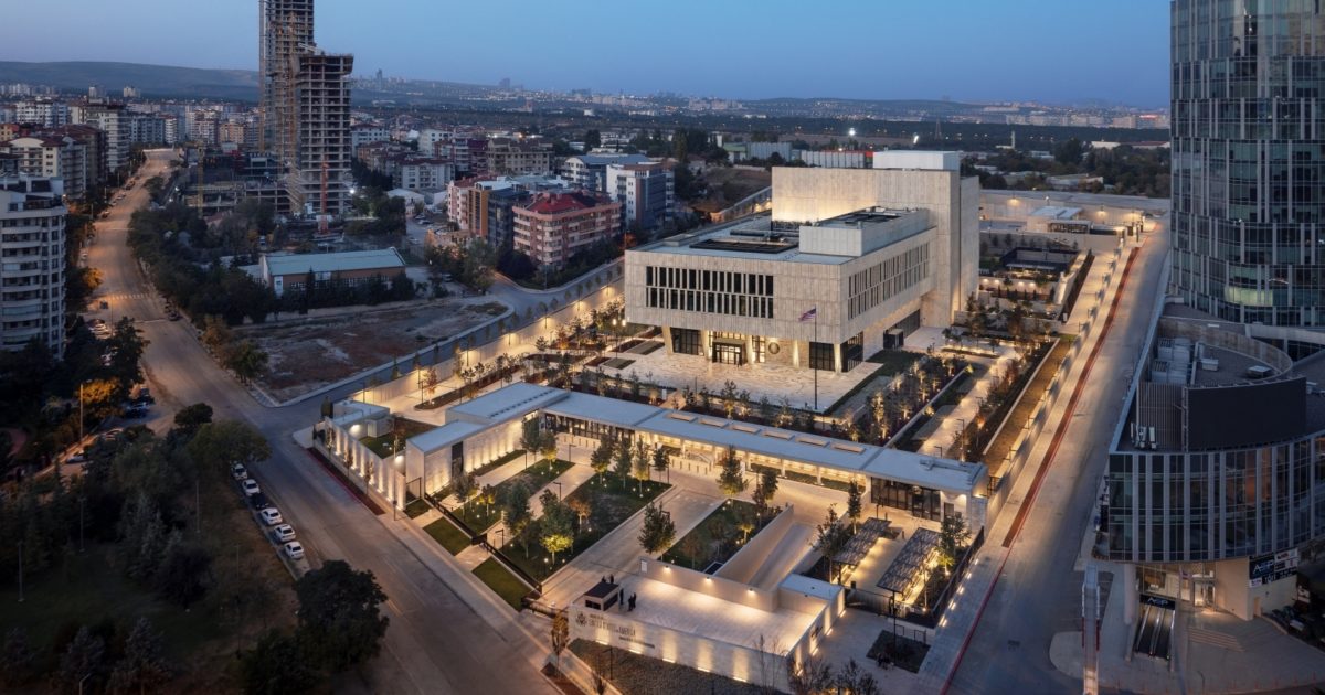 United States Embassy, Ankara, Turkey - ennead