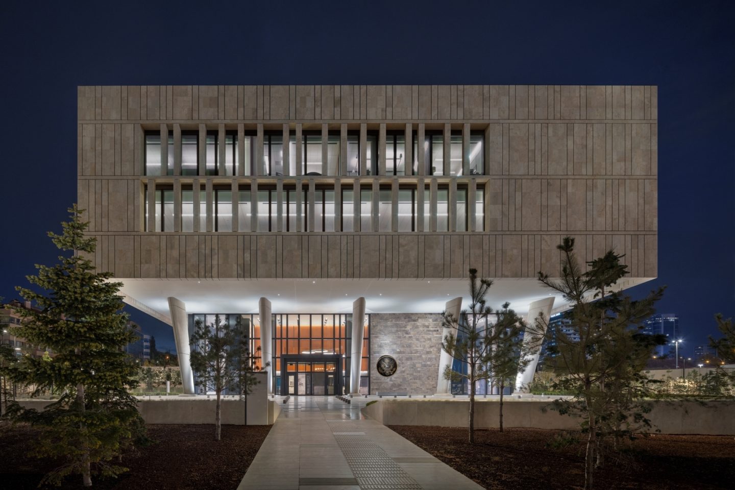 United States Embassy, Ankara, Turkey - ennead