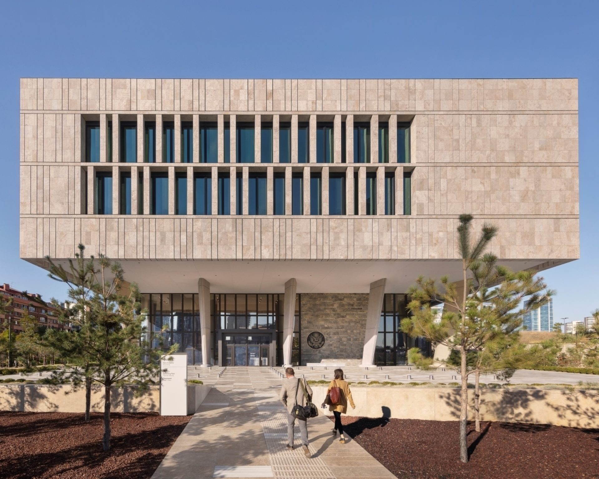 United States Embassy, Ankara, Turkey - ennead