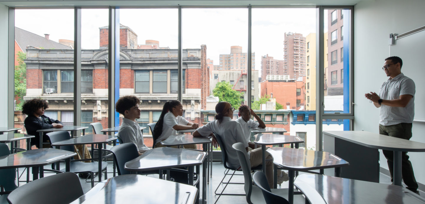 East Harlem Tutorial Program, Scholars Academy High School - ennead