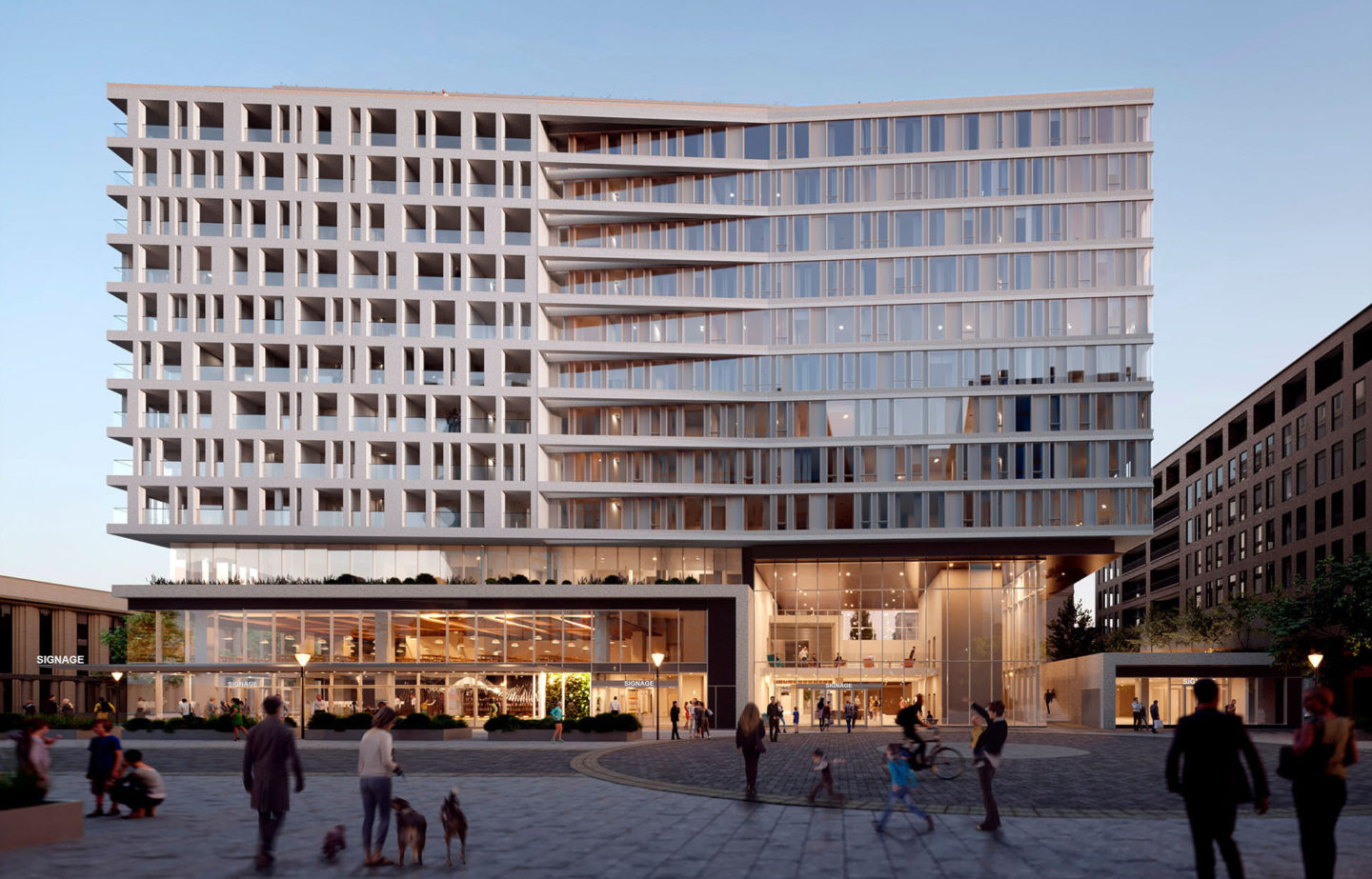Center Block at Capitol Crossing - ennead