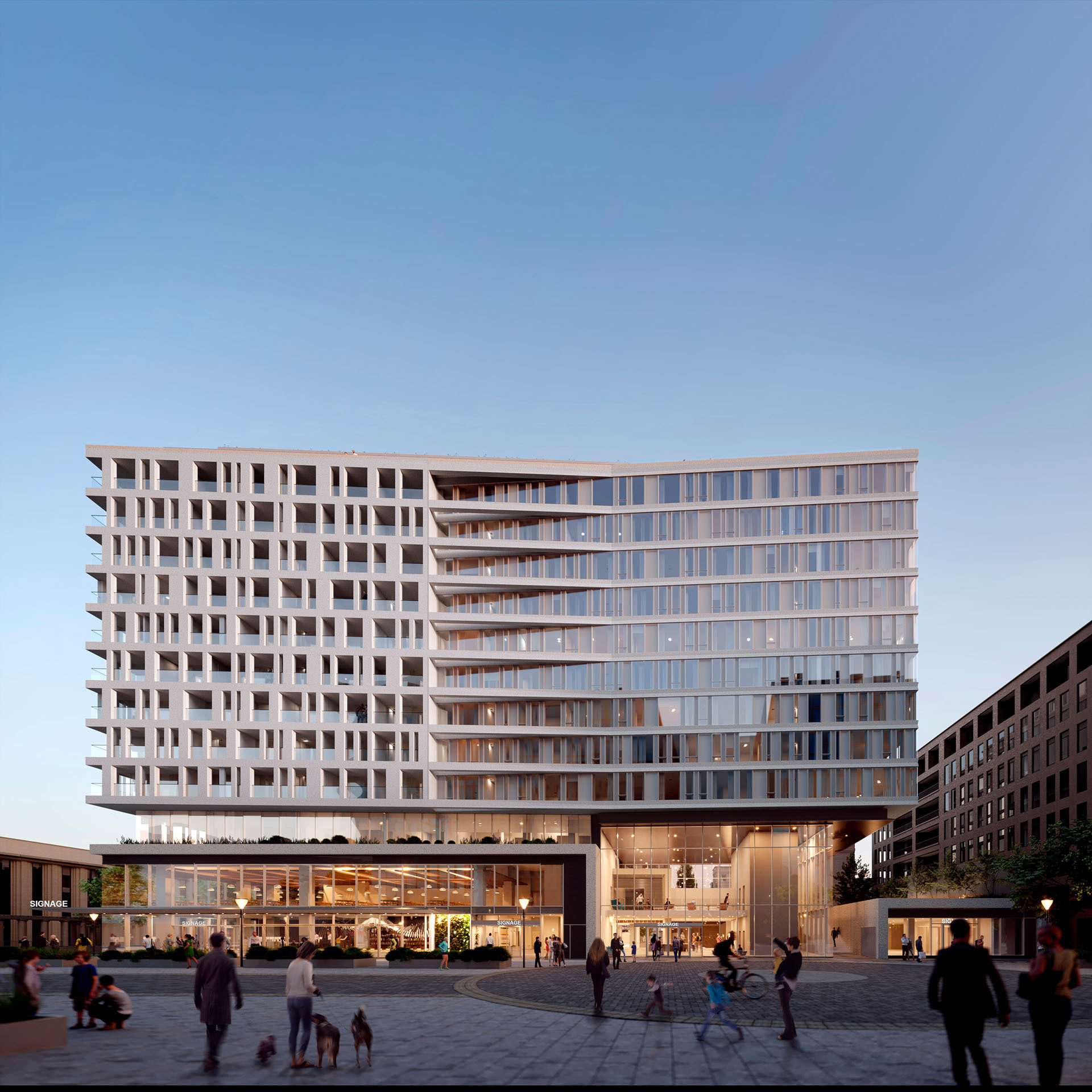 Center Block at Capitol Crossing - ennead