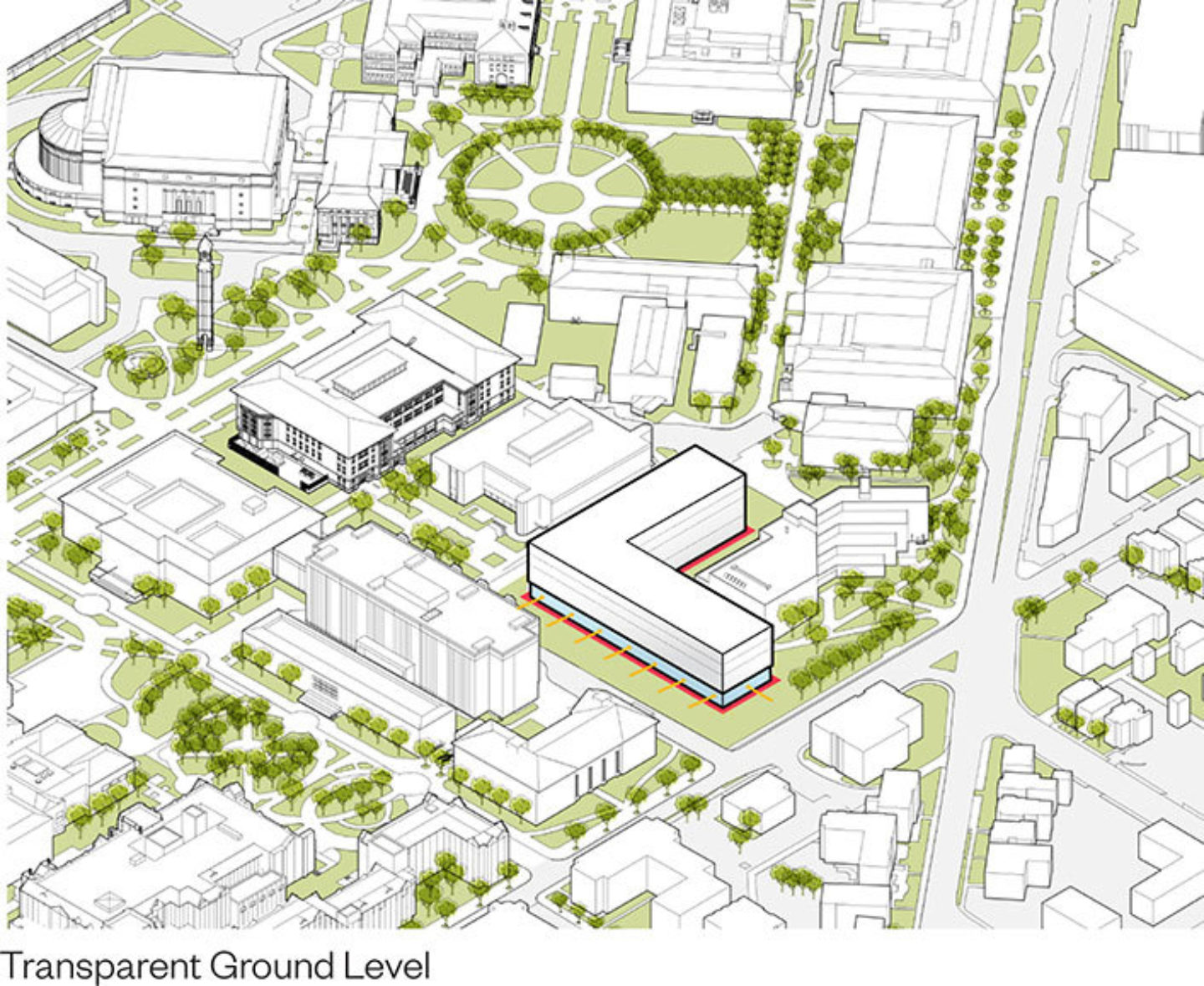 Purdue University, Dudley and Lambertus Hall - ennead