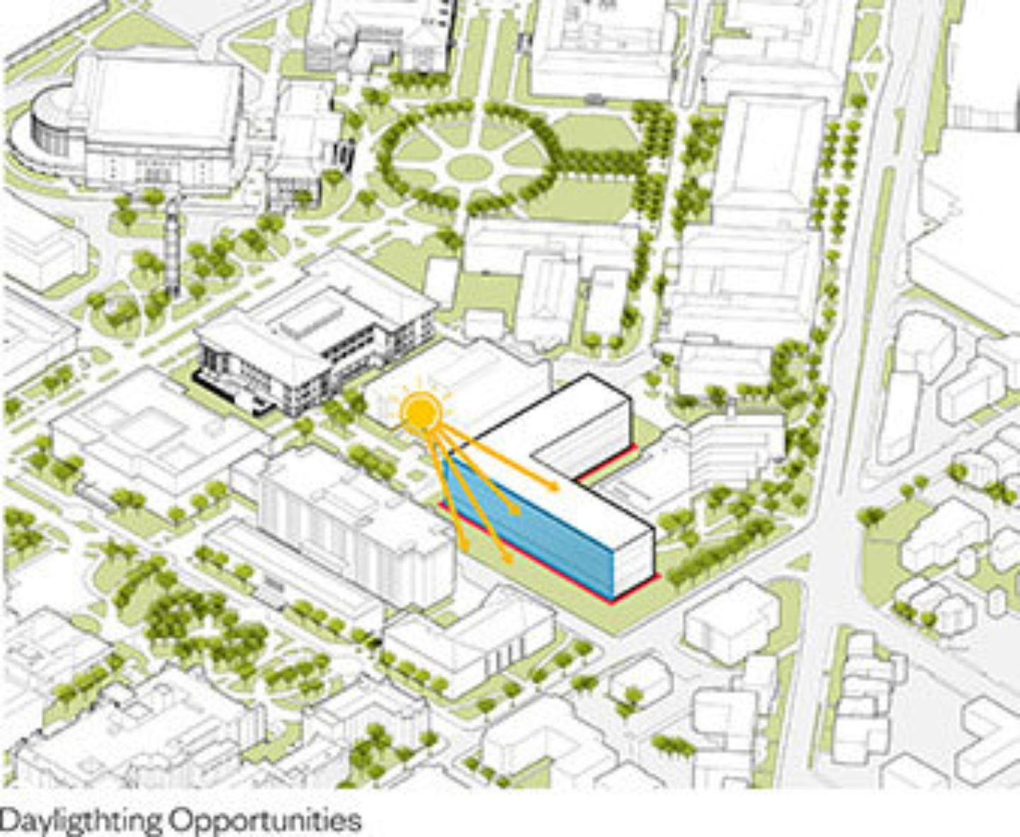 Purdue University, Dudley and Lambertus Hall - ennead