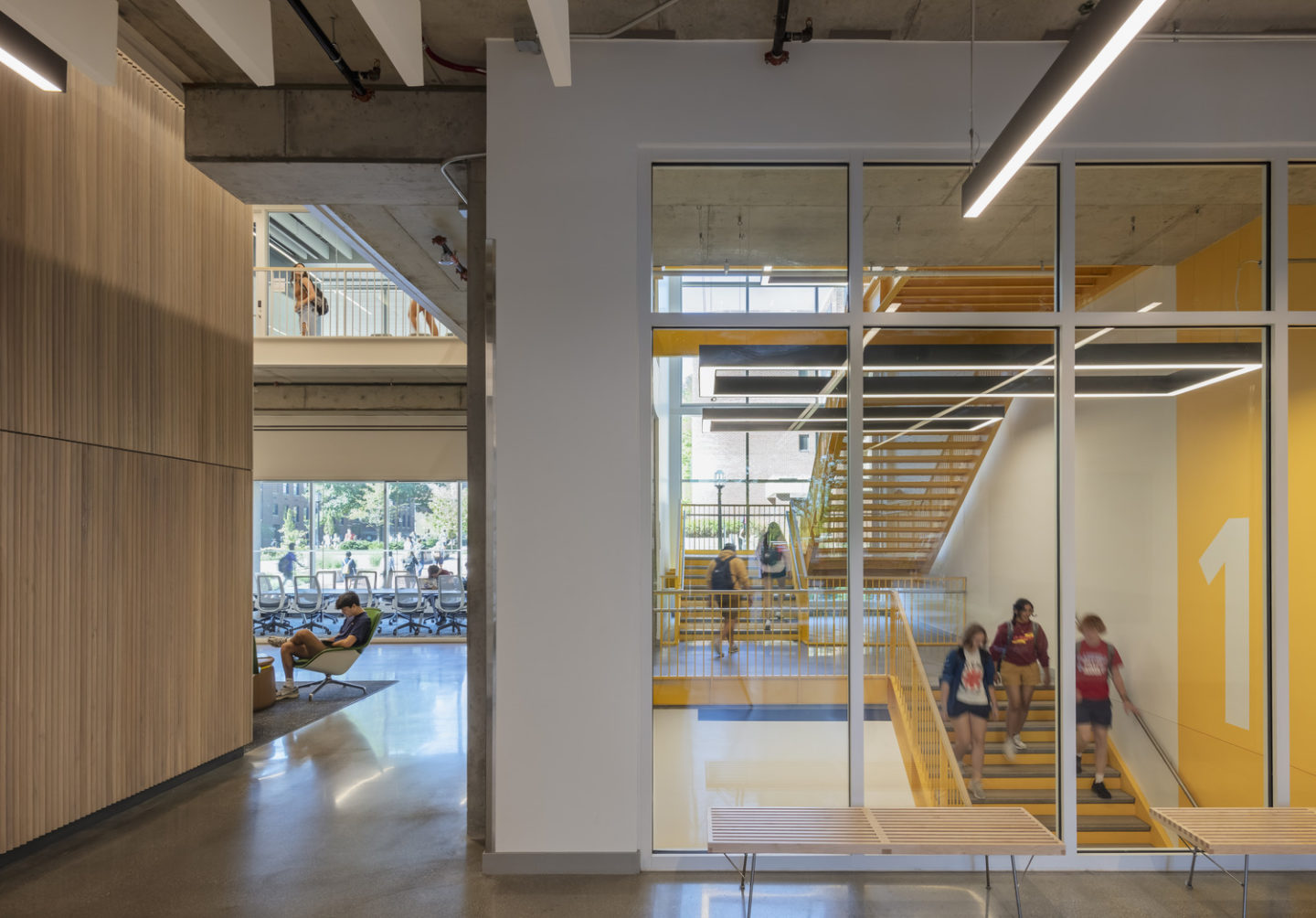 Purdue University, Dudley and Lambertus Hall - ennead