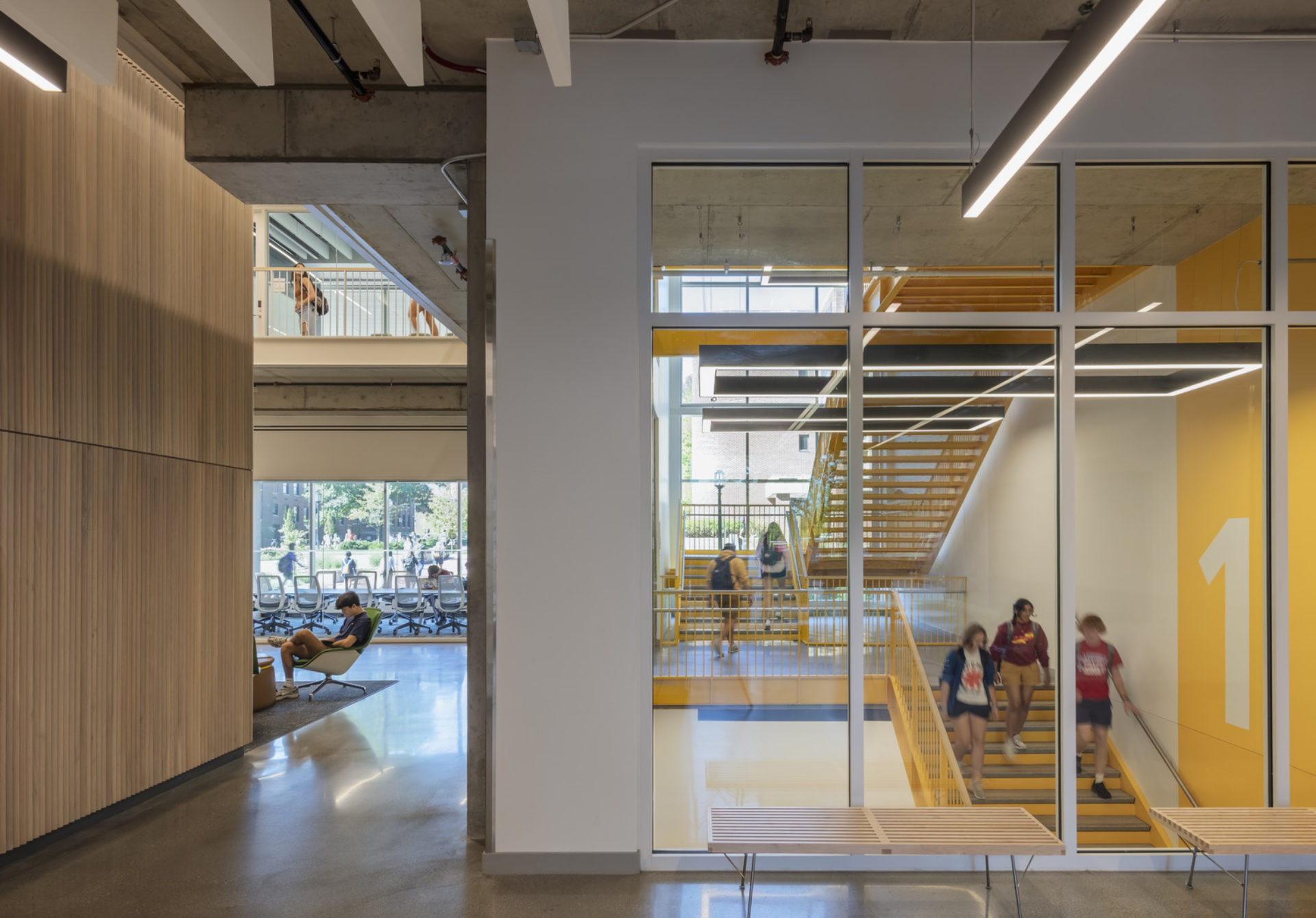 Purdue University, Dudley and Lambertus Hall - ennead