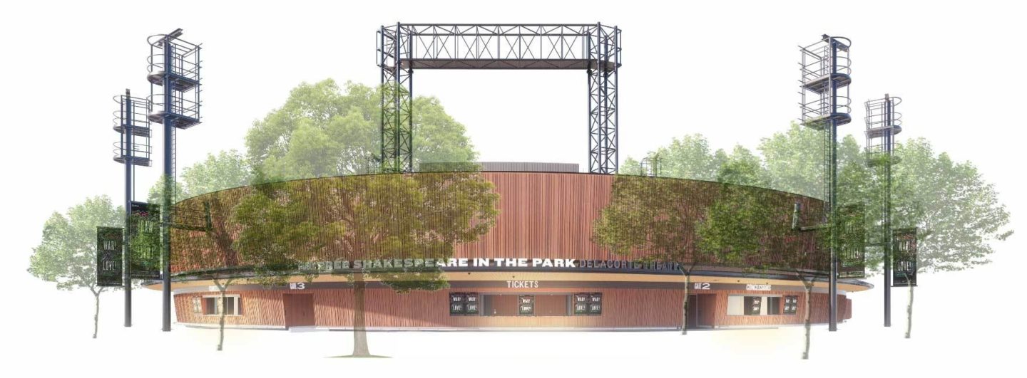 The Delacorte Theater, Central Park - ennead