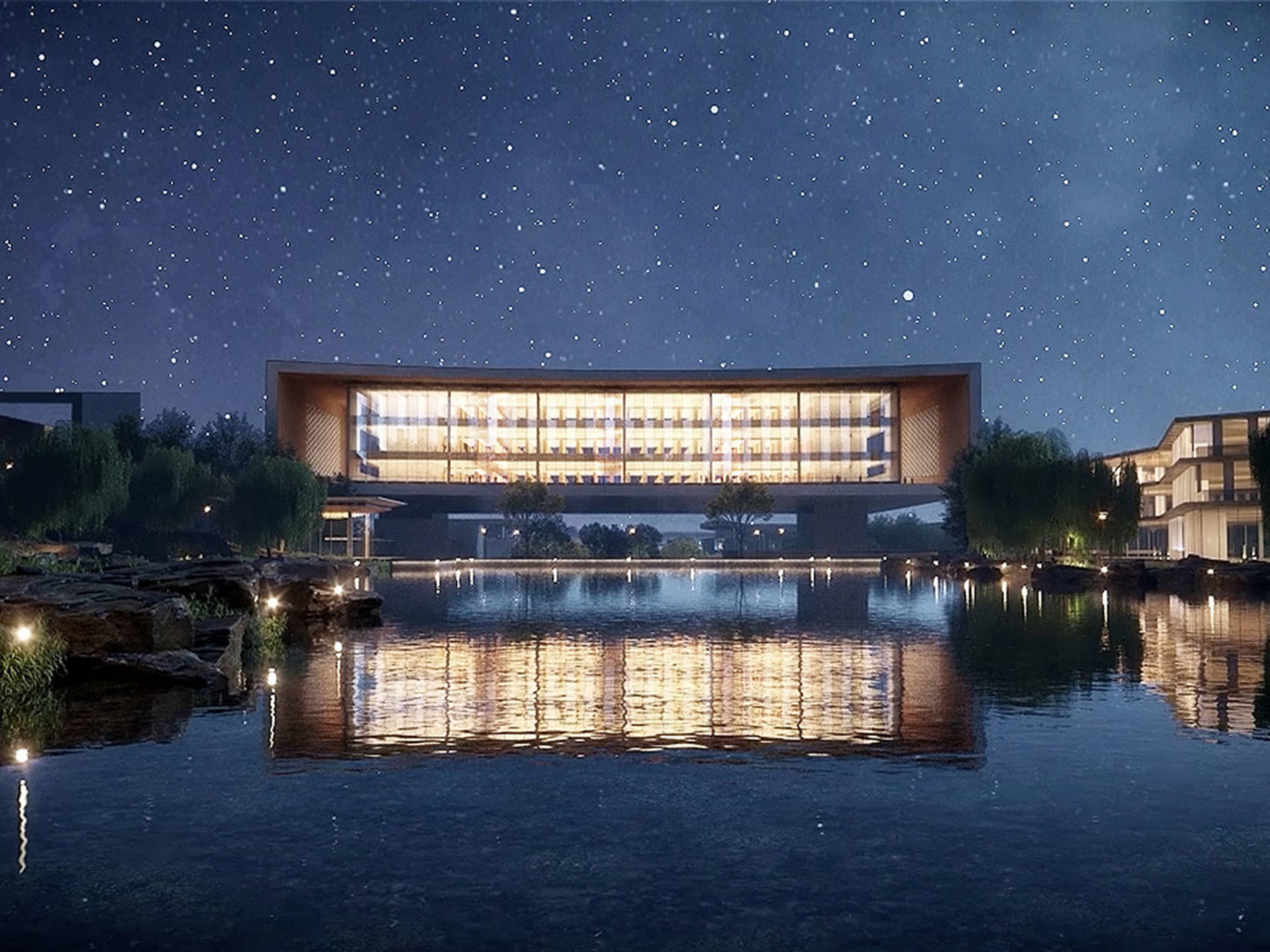 Huzhou Vocational and Technical Campus Master Plan - ennead