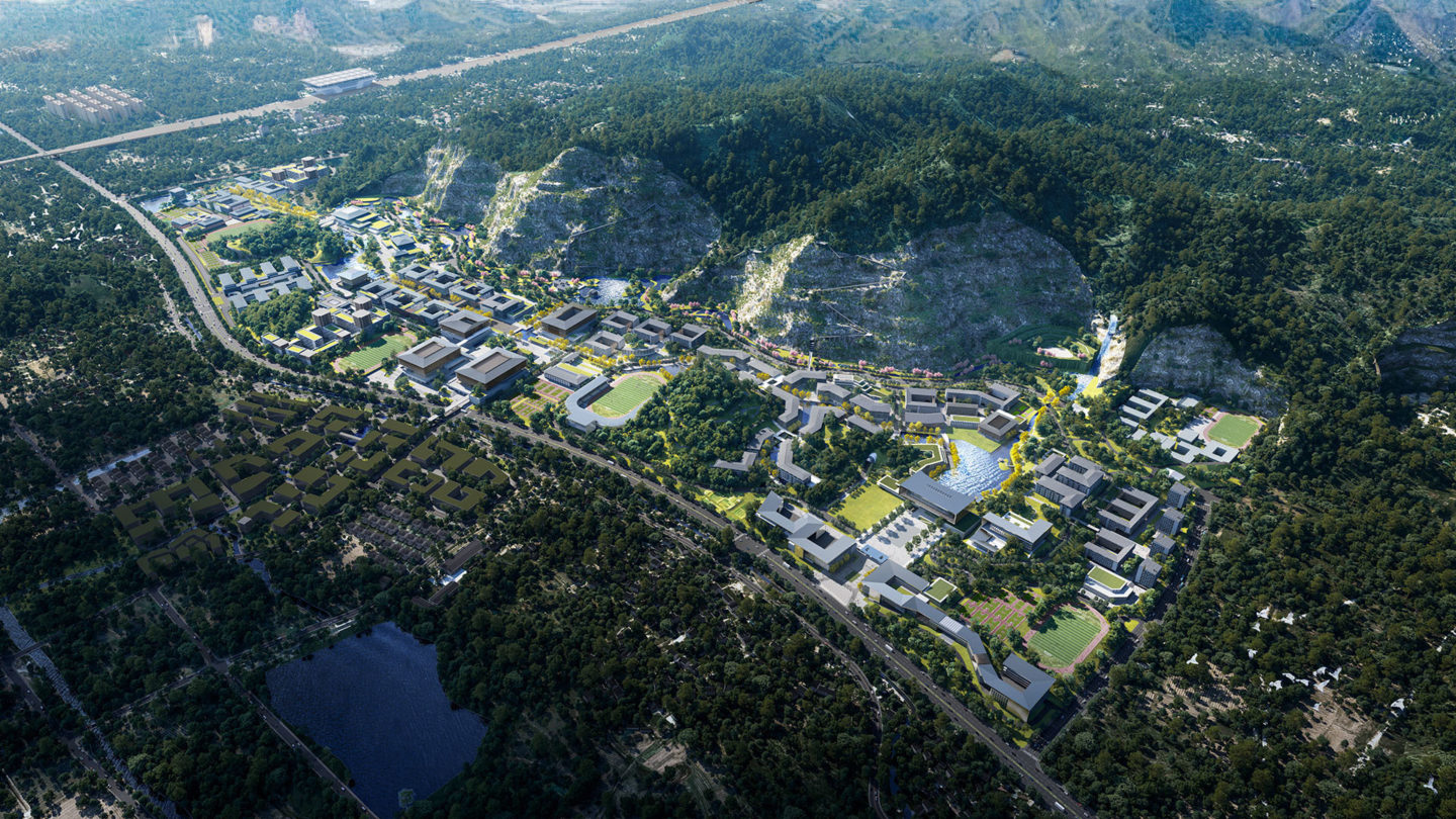 Huzhou Vocational and Technical Campus Master Plan - ennead