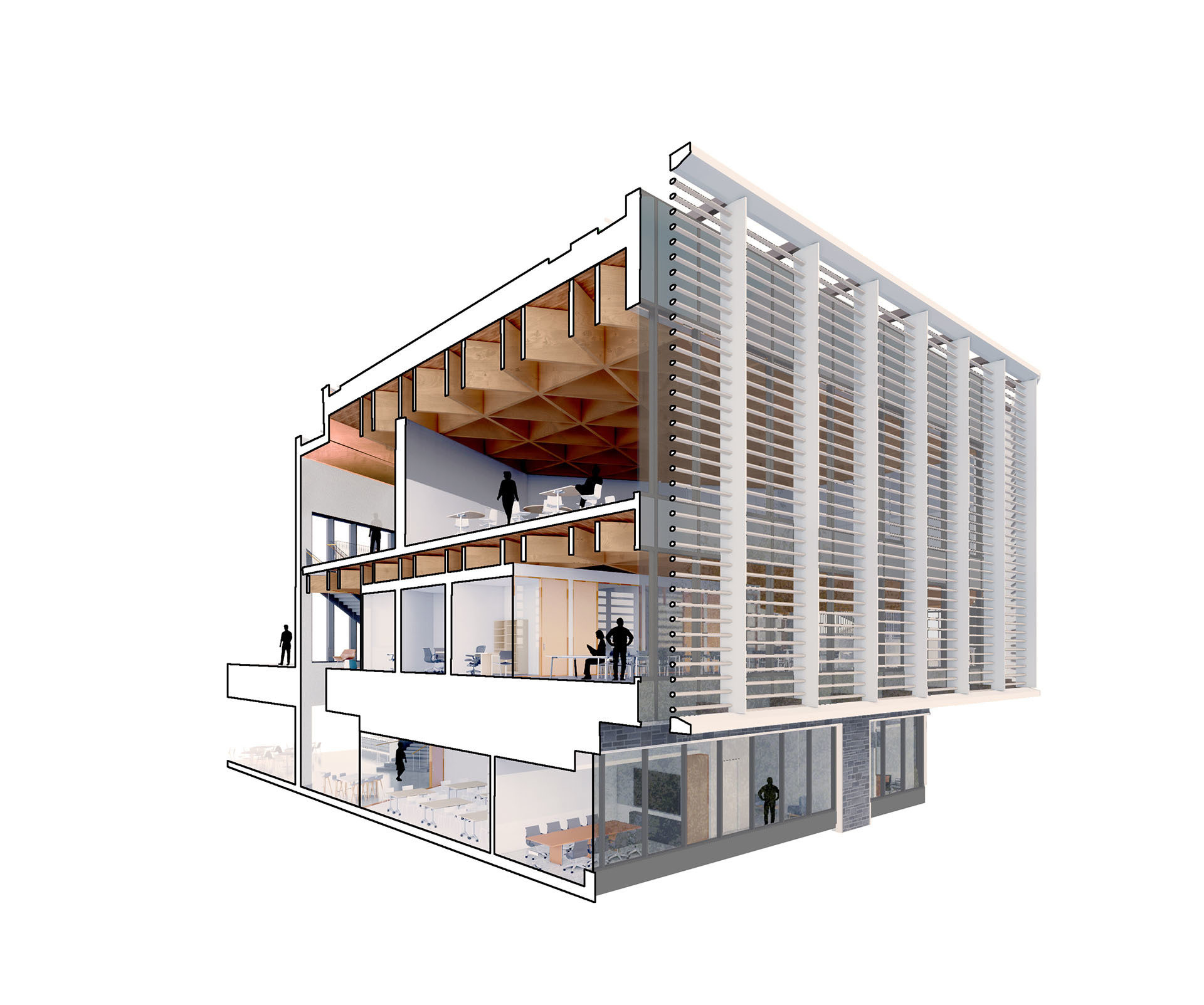 Briger Hall, Commons, and Sarofim Pavilion at Princeton… - ennead